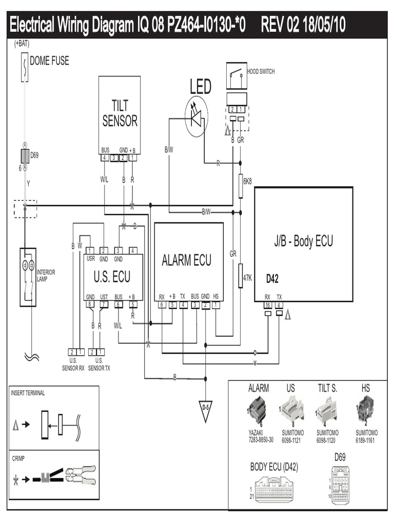 Toyota IQ 2008 VSS1 Electrical Wiring Diagram LHD - Installation ...