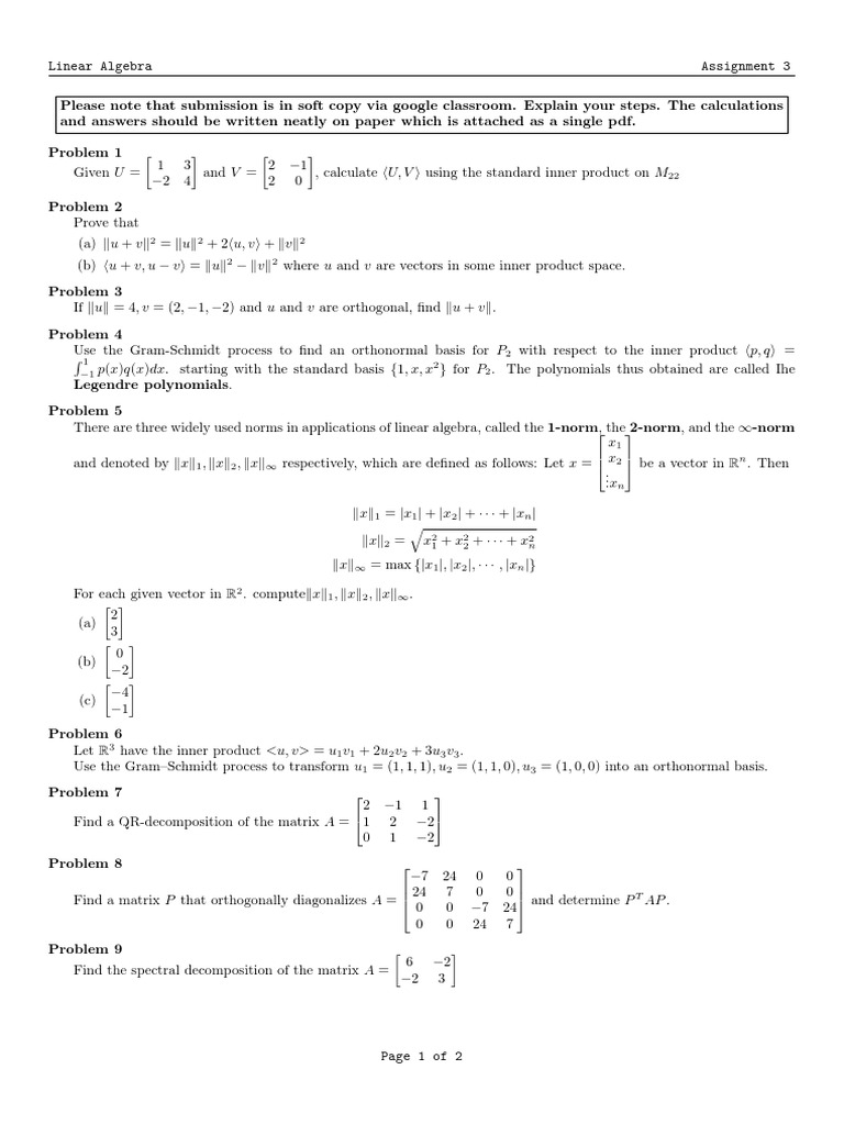 Linear Algebra | PDF | Abstract Algebra | Linear Algebra