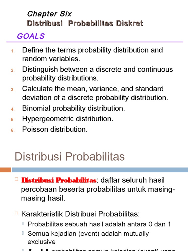 Statistik15distribusiprobabilitasdiskrit 141031084113 Conversion Gate02 | PDF | Standard ...