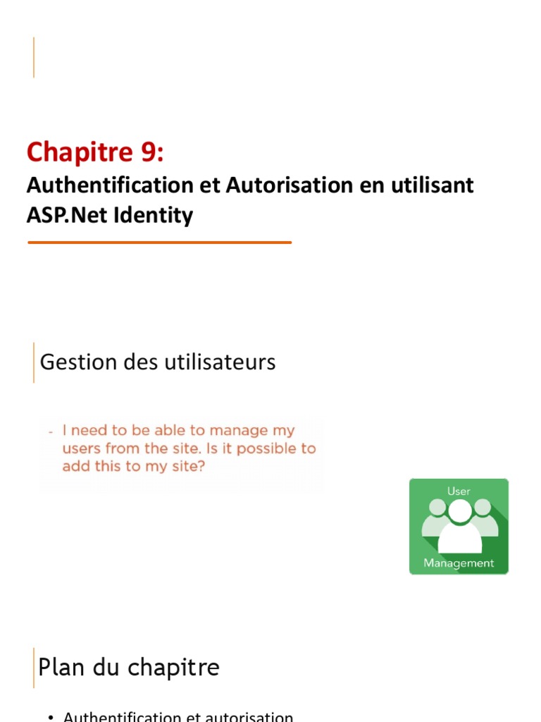 Authentification et Autorisation avec ASP.Net | PDF | Authentification | Application