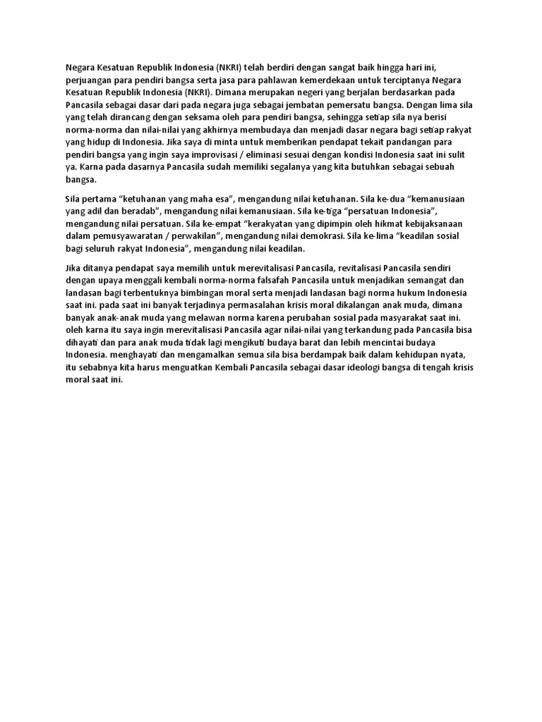 Tugas Pancasila Binus | PDF
