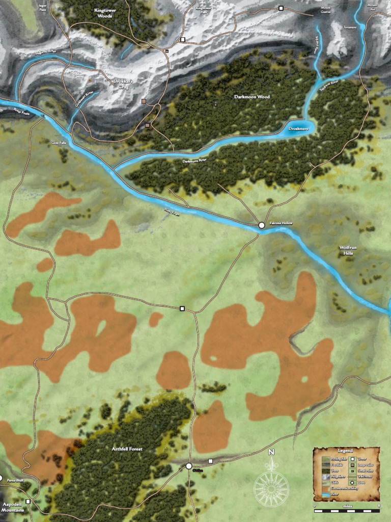 Map of Darkmoon Vale | PDF
