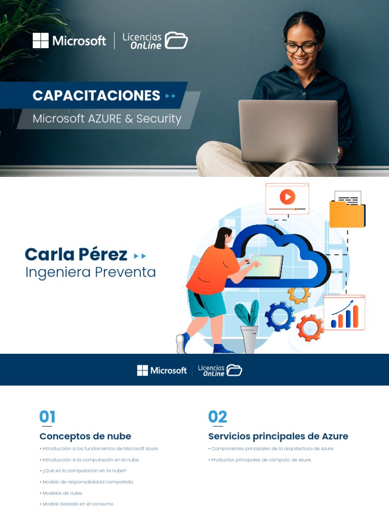 Capacitaciones MS | PDF | Computación en la nube | Microsoft Azure