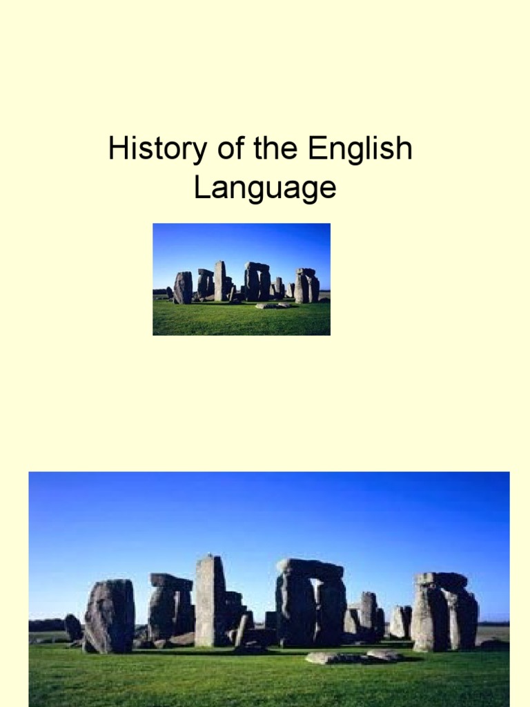 Evolution of the English Language | PDF | Great Britain | Wessex