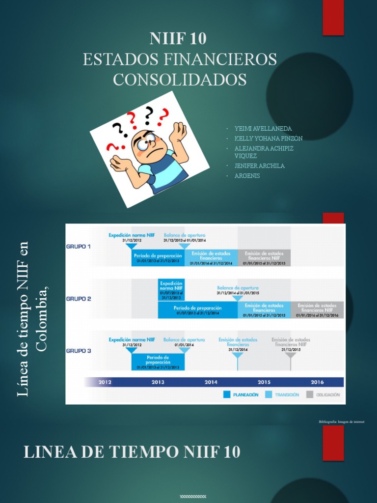 Niif 10 - Presentacion | PDF | normas internacionales de INFORMACION FINANCIERA | Contabilidad