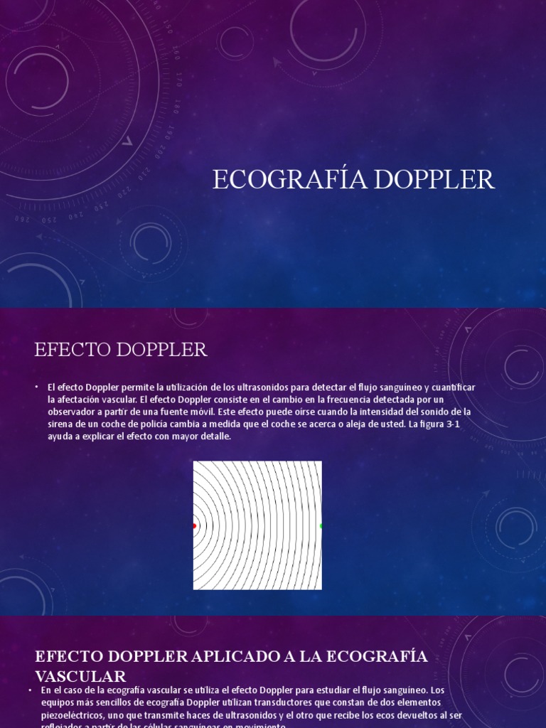 Ecografía Doppler y Trombosis Venosa | PDF | Efecto Doppler ...