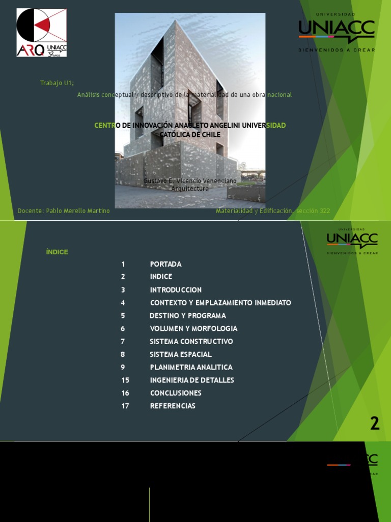 Trabajo U1, Materialidad y Edificacion | PDF | Uso eficiente de energía