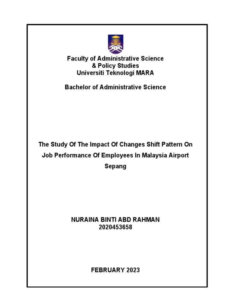 Nuraina Rahman Research Draft | PDF | Statistics | Data Analysis