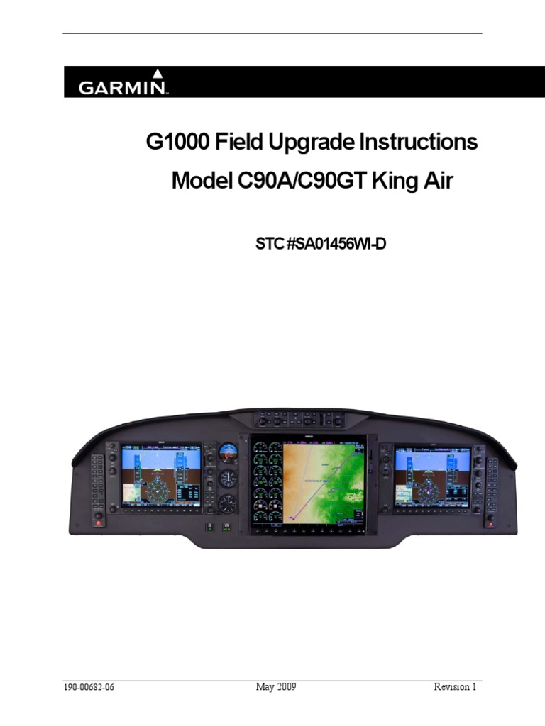 G1000 KingAirC90 C90A GTFieldUpgradeInstructions | PDF | Computing ...