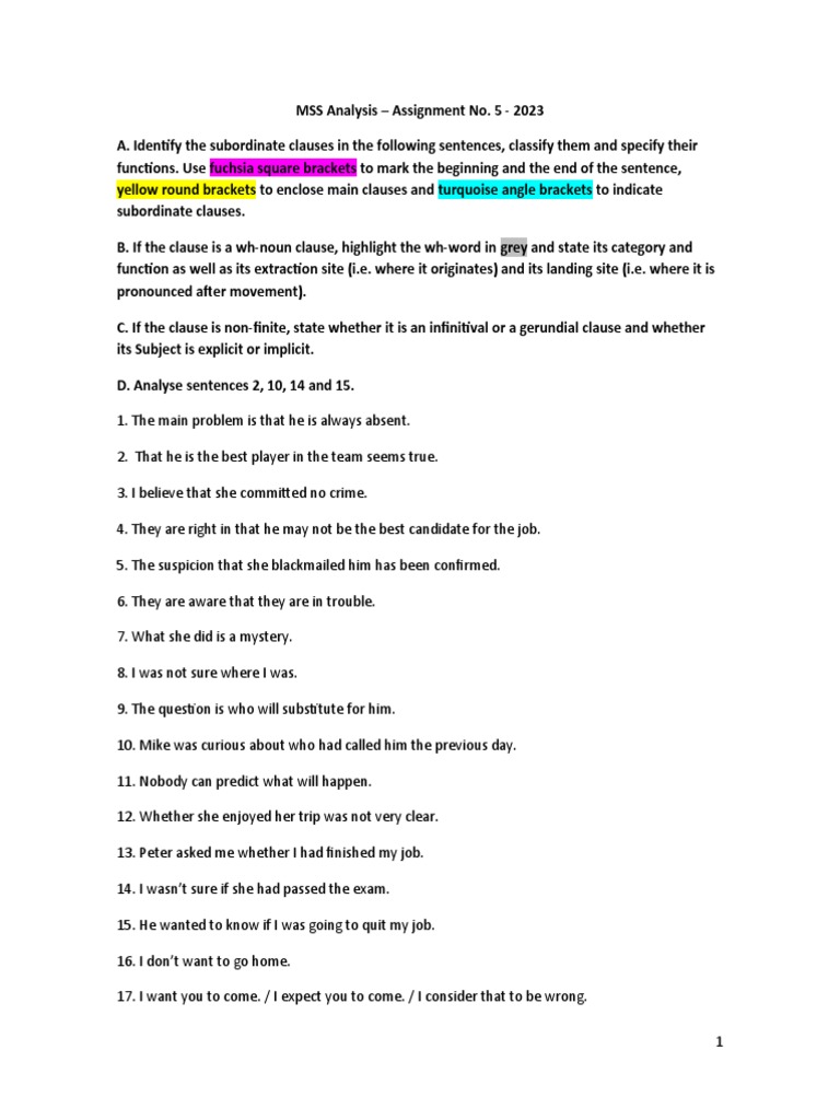 2023 - MSS Analysis - Assignment No. 5 | PDF | Art | Mystery, Thriller & Crime Fiction