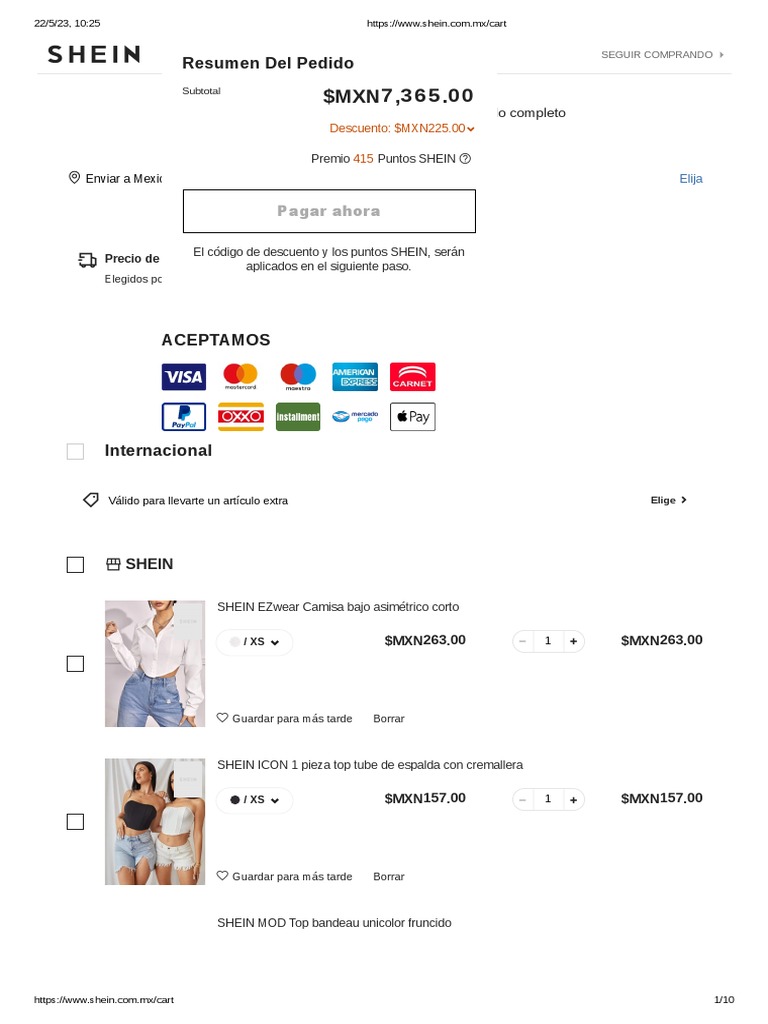 Shein | PDF | Softlines (venta minorista) | Diamante