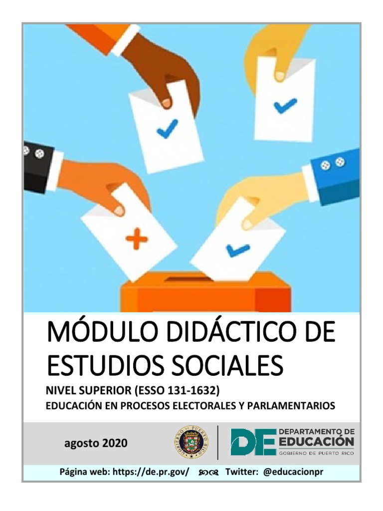 ESSO 131-1632 Procesos Electorales y Parlamentarios FINAL | PDF ...