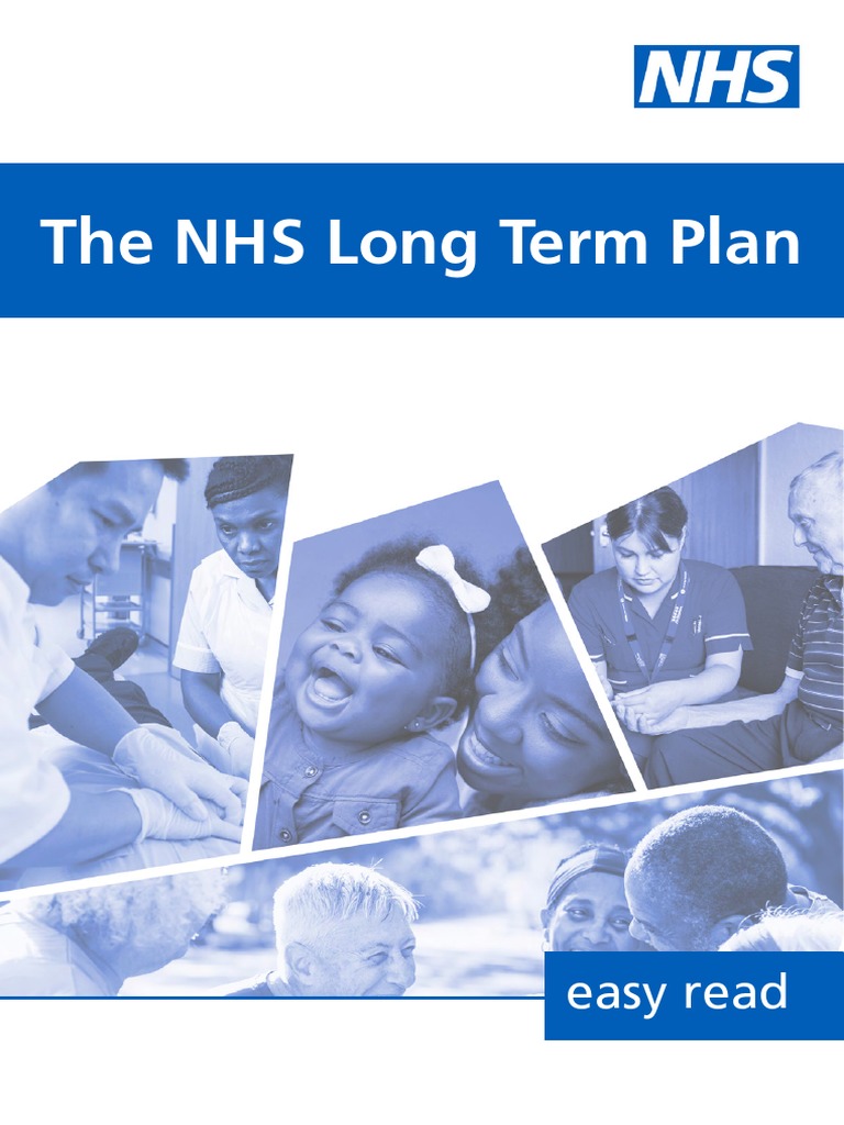 Easy Read: NHS Long Term Plan Summary | PDF | National Health Service ...