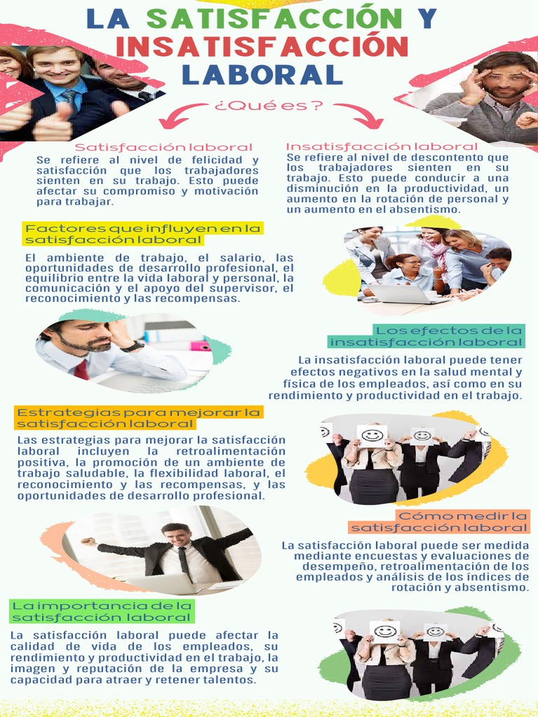 La Satisfacción Insatisfacción Laboral | PDF | Conceptos psicologicos ...