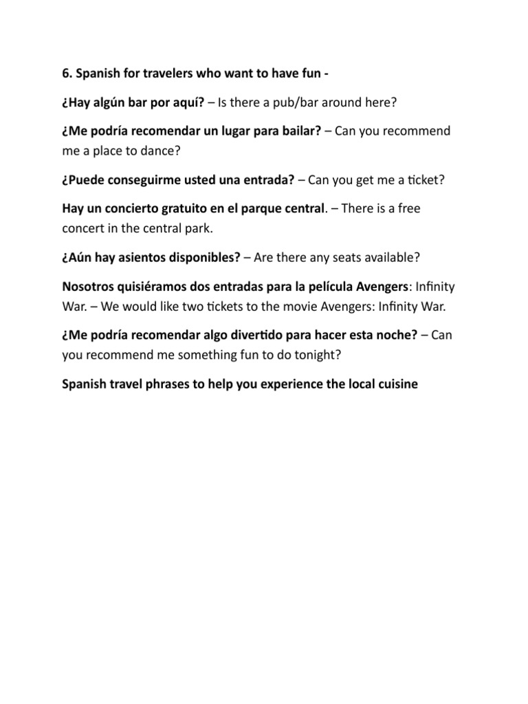 Practica Conversacion | PDF