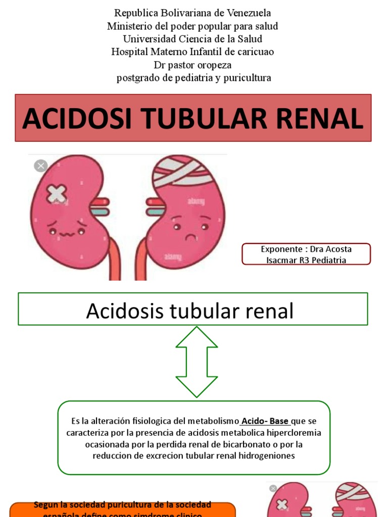 Acidosis Tubular Renal en Pediatría | PDF | Riñón | Causas de la muerte