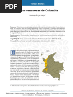 Rana Nodriza Niputidea (Allobates Niputidea) NaturaLista Colombia | PDF