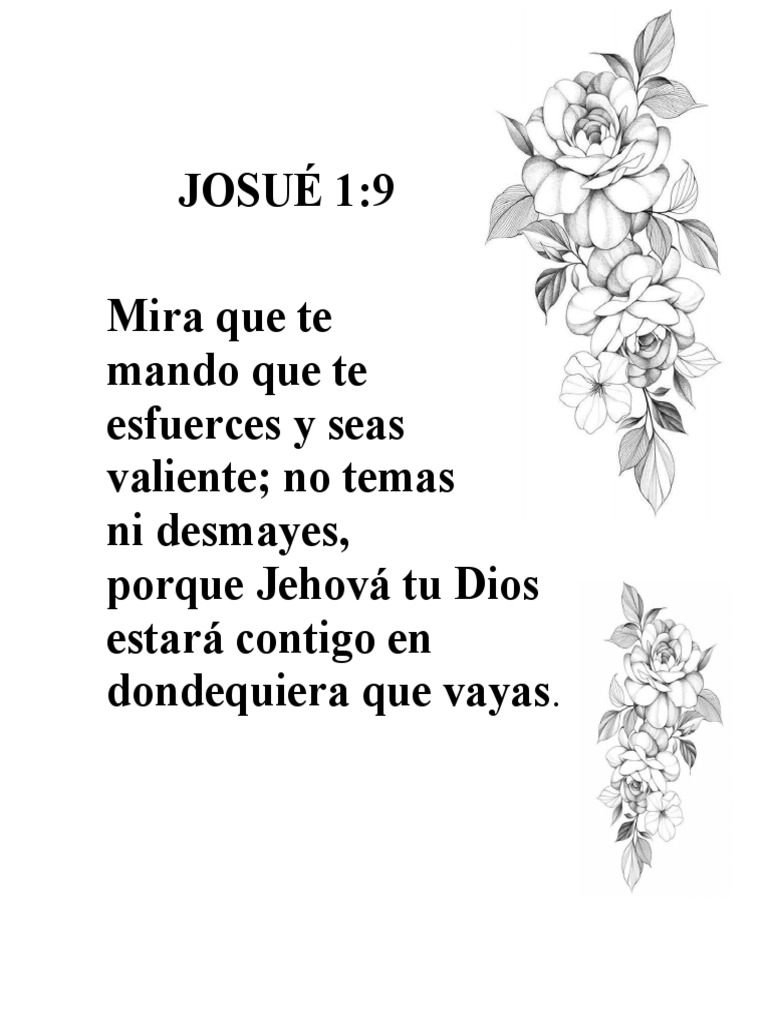Josué 1 | PDF