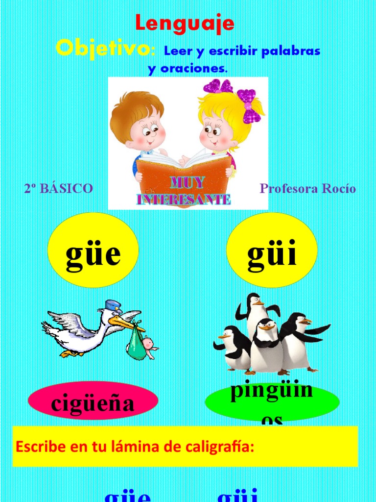 CLASE LENGUAJE Güe Güi 15 MARZO | PDF