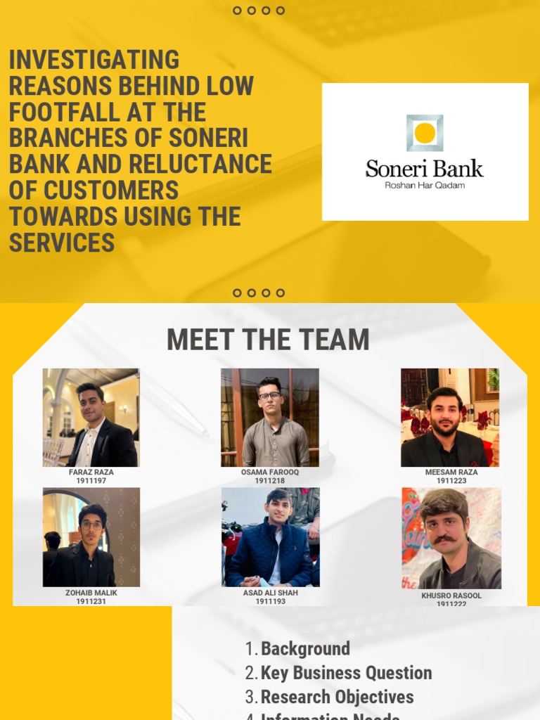 Final PPT Report - Soneri Bank | PDF | Sampling (Statistics) | Social Media