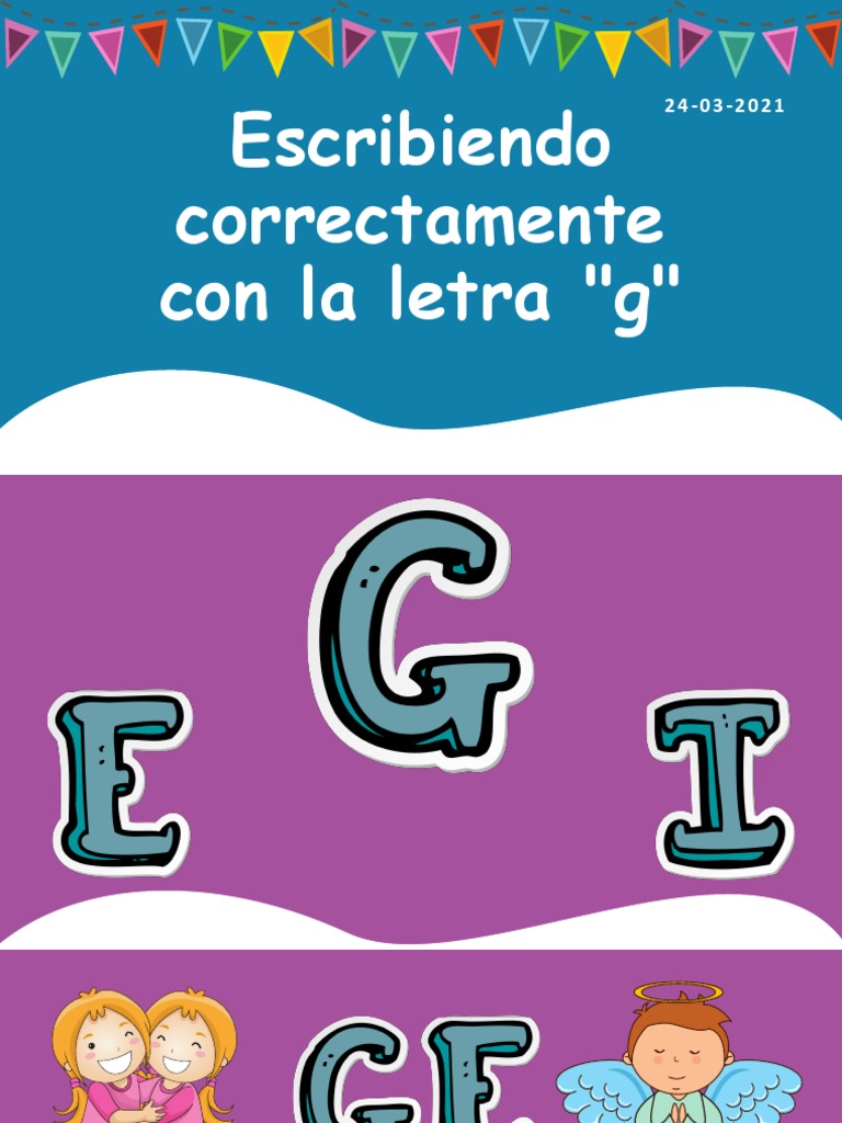 Lenguaje Ge Gi Gue Gui Güe Güi | PDF