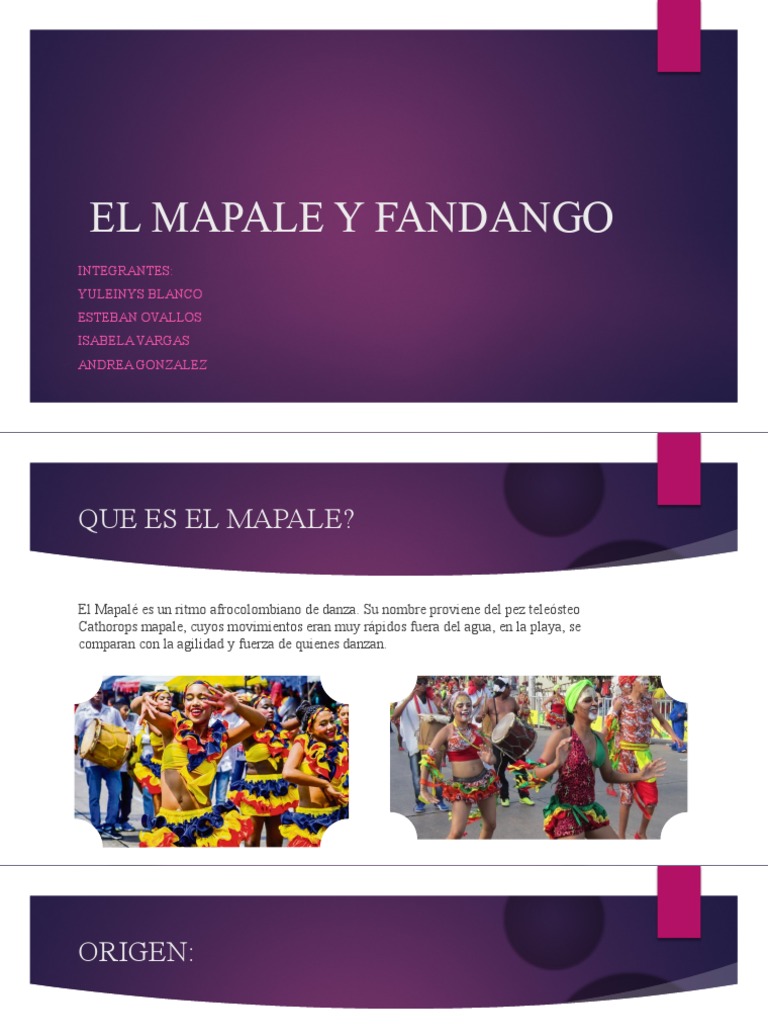 El Mapale y Fandango | PDF | Las artes escénicas | Bailes
