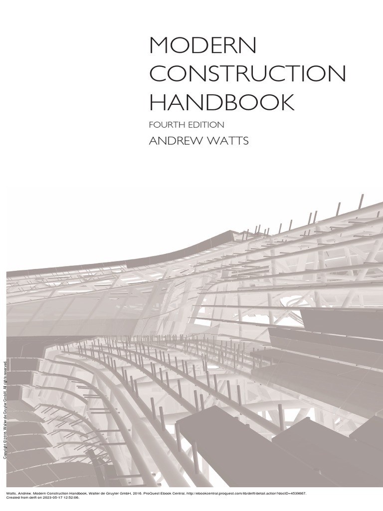 Modern - Construction - Handbook - (Tot p200) | PDF | Solar Energy | Roof