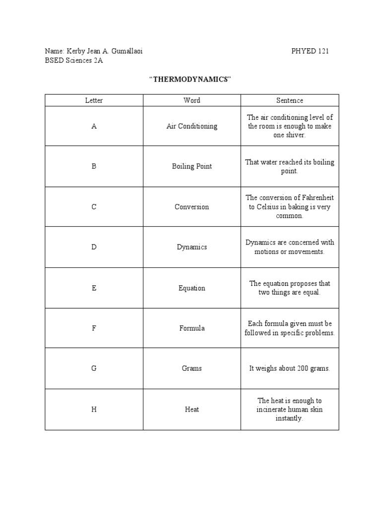 Thermodynamics - Language Strategy | PDF | Temperature | Heat
