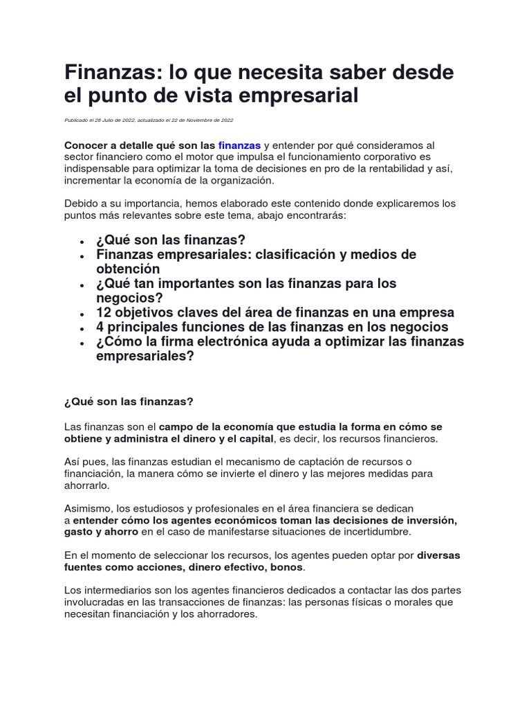 Finanzas Conceptos Basicos | PDF | Marketing | Inversiones