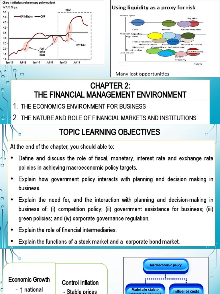 Lesson 2 - The Financial Management Environment | PDF | Financial ...