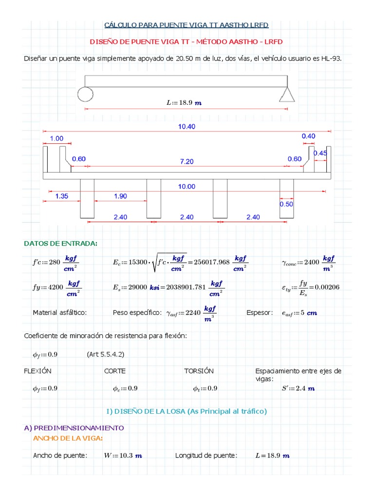 Puentes Viga Descargar Gratis Pdf Viga Estructura Hormigón