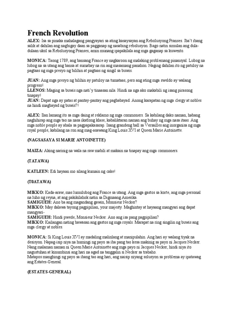 French Revolution | PDF