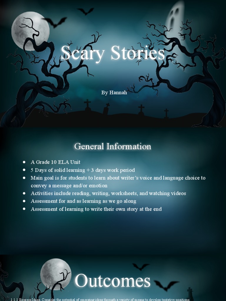 Scary Stories | PDF | Reading Comprehension | Cognition