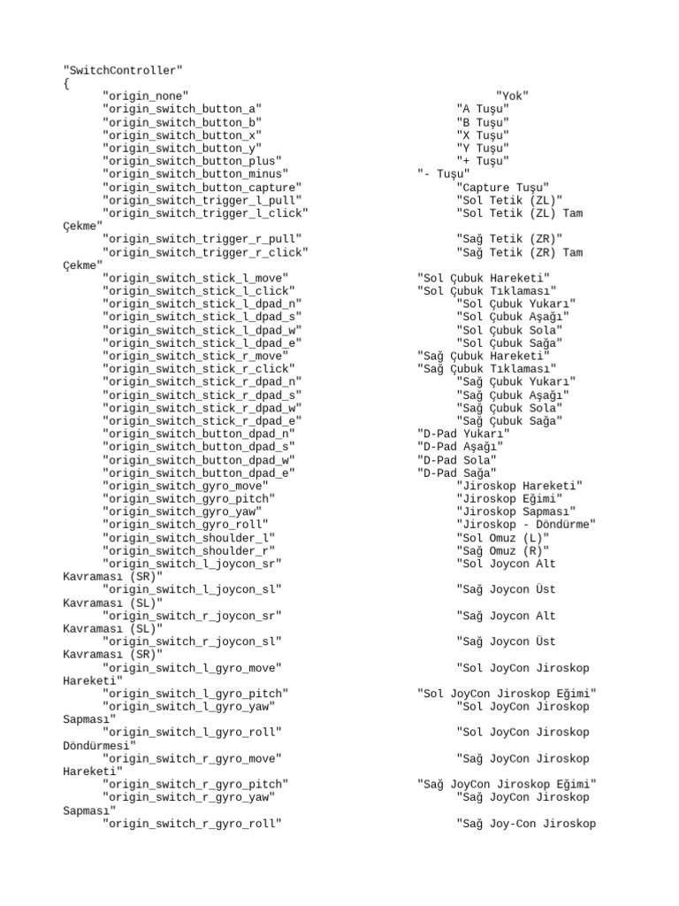 Switch Controller Turkish | PDF Switch Controller Turkish | PDF