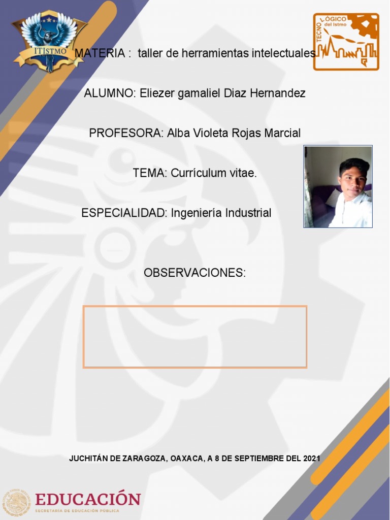 Mi Curriculum Vitae. | PDF