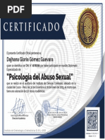 Certificado Tecsup | PDF