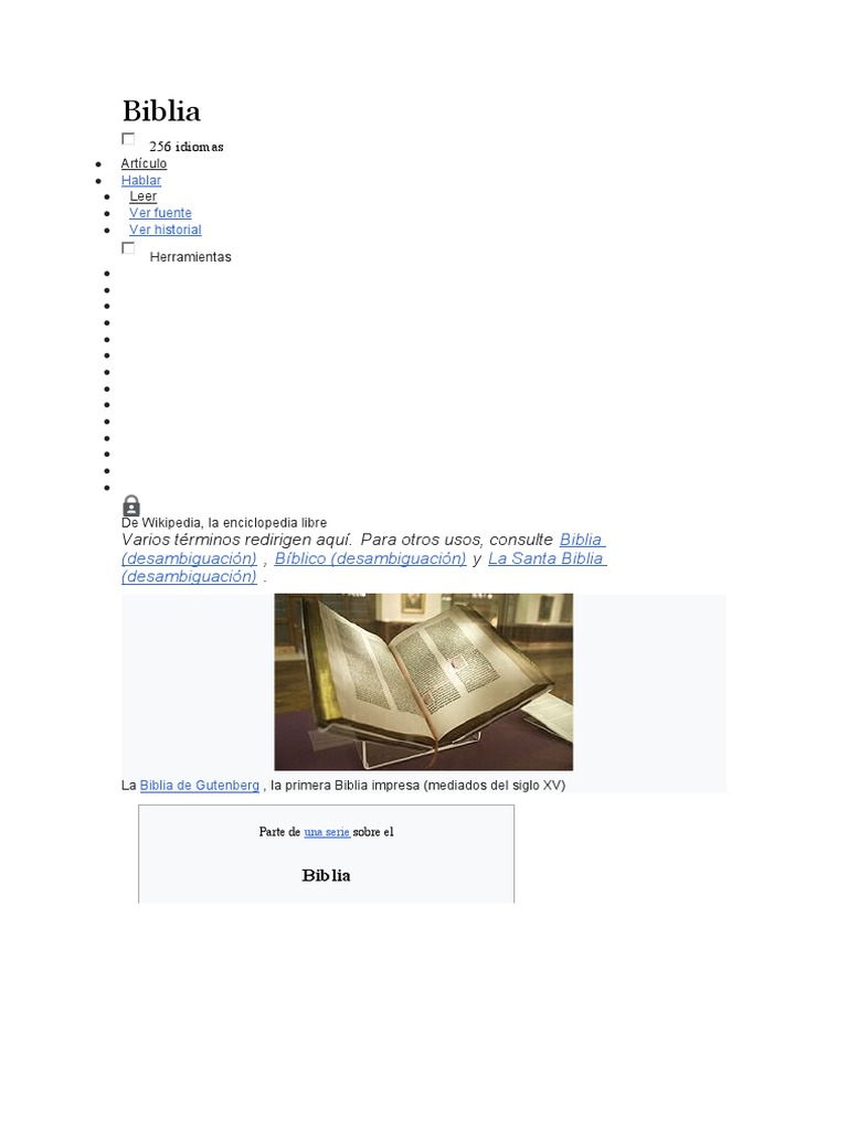 La Biblia | PDF | Biblia | Septuaginta