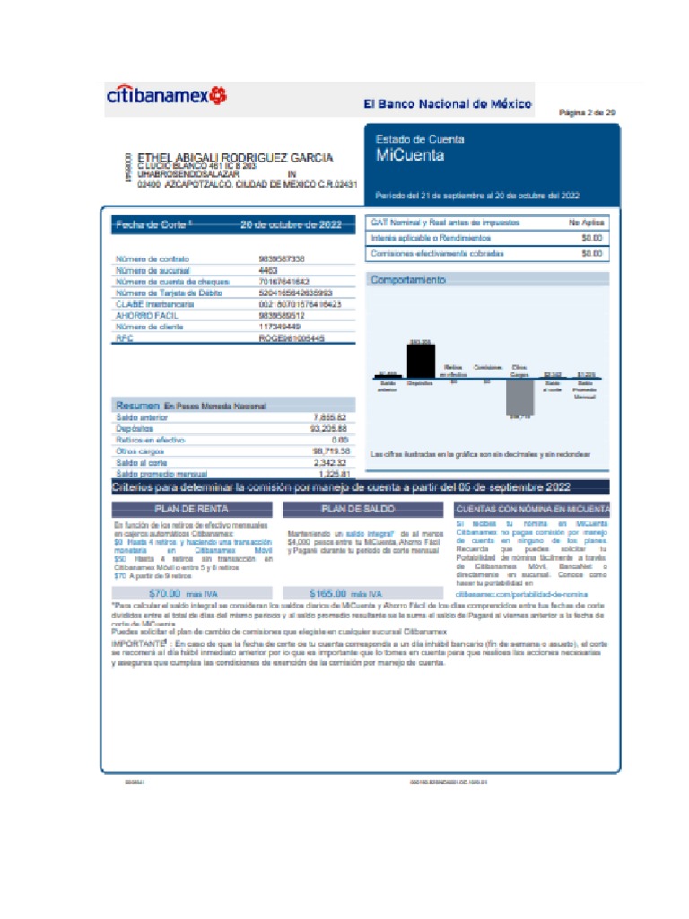 Edo Cuenta Abi | PDF
