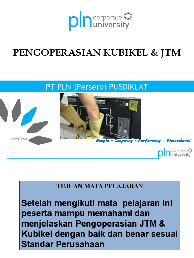 Pengoperasian Kubikel & JTM | PDF