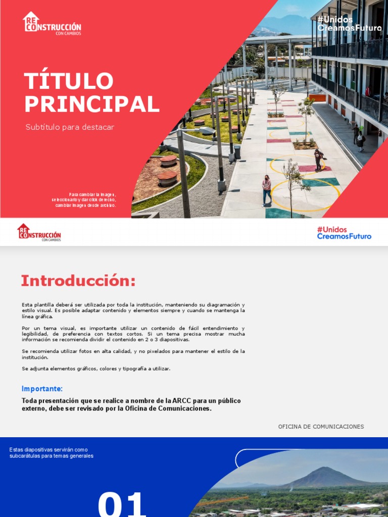 ARCC - Plantilla de Presentaciones | PDF