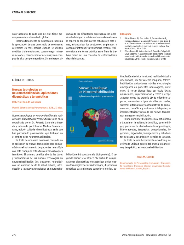 BV 060270 | PDF | Sicología | Neurología