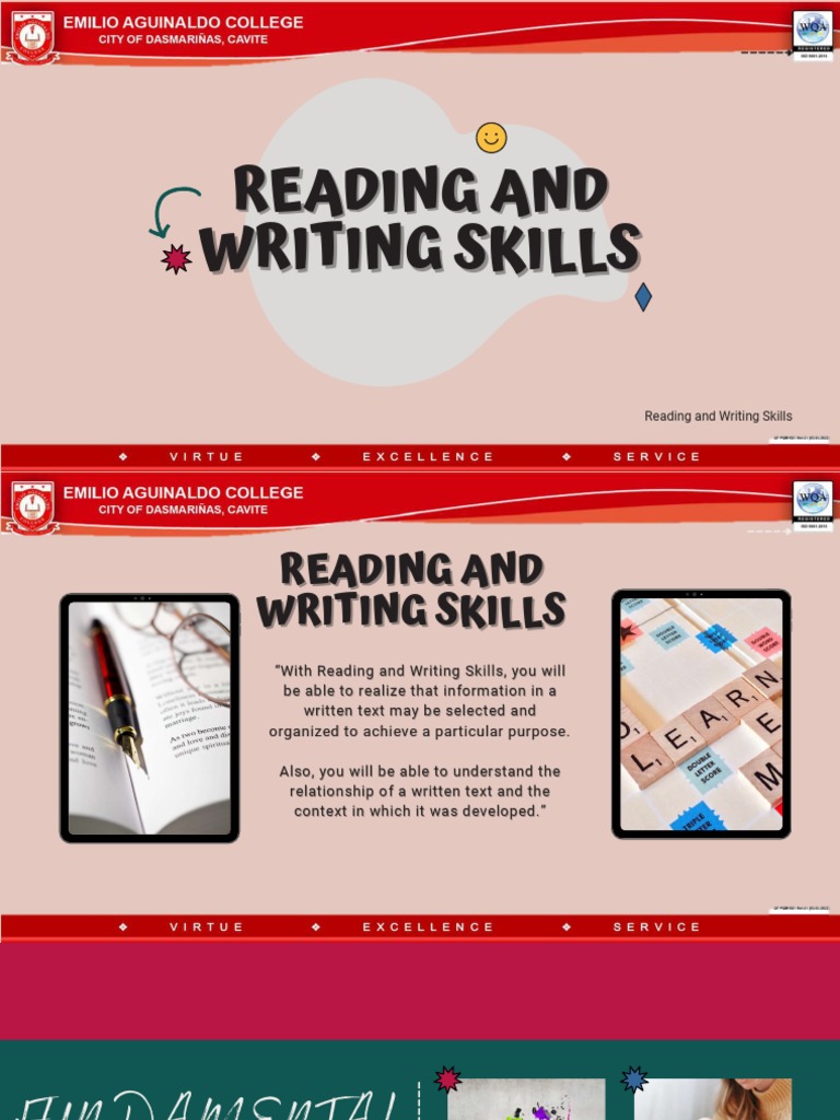 Reading and Writing Skills Overview | PDF | Plagiarism | Speed Reading