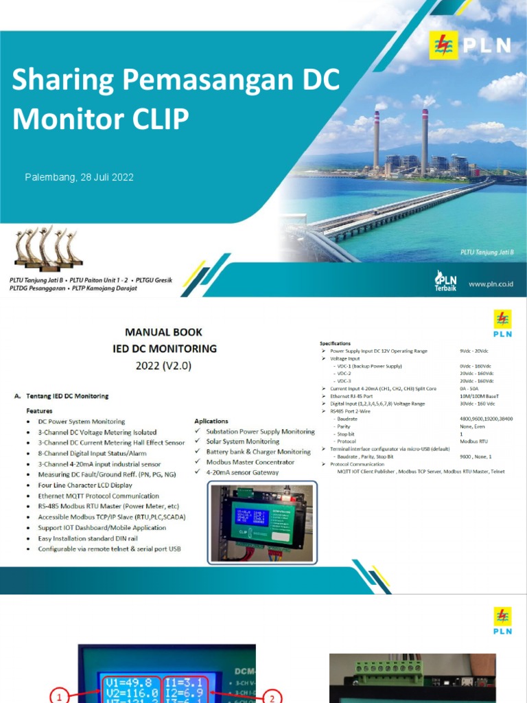 Sharing Pemasangan DC Monitor Clip | PDF