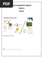 IGCSE Geog WB Answers | PDF | Volcano | Flood