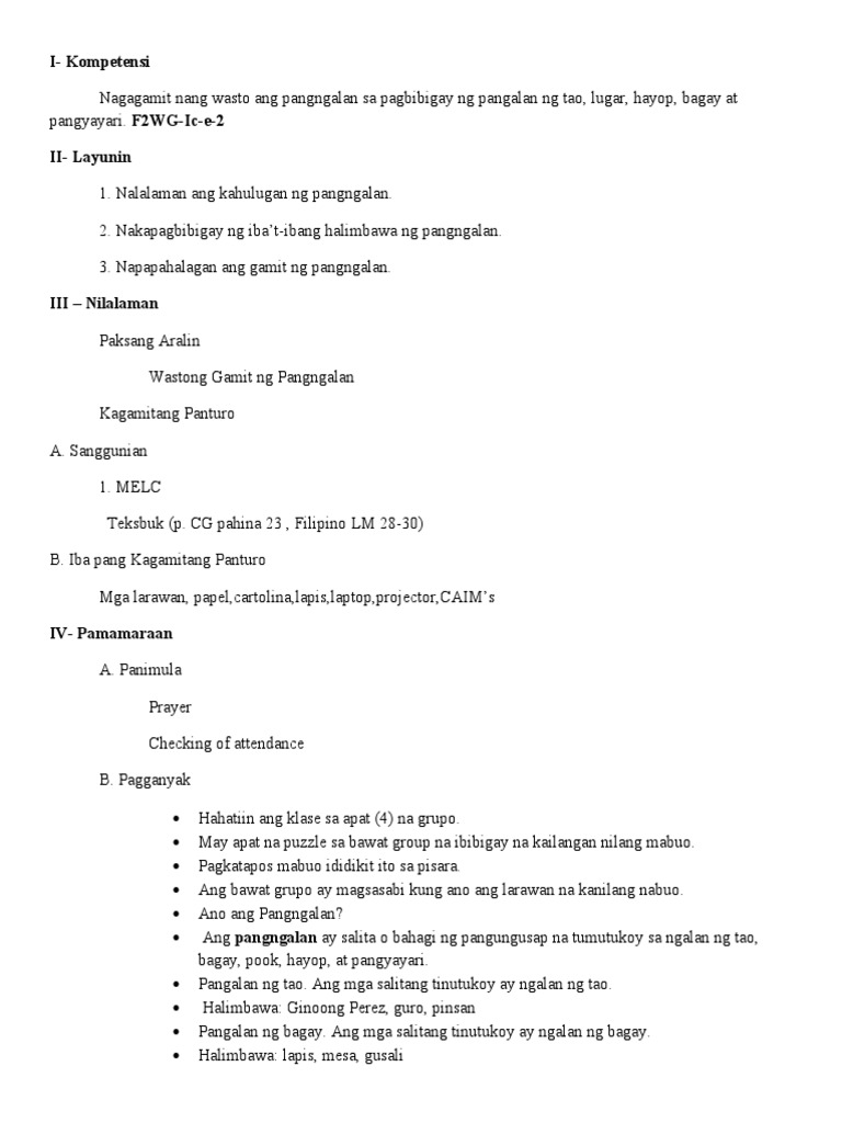 COT Filipino q3 | PDF