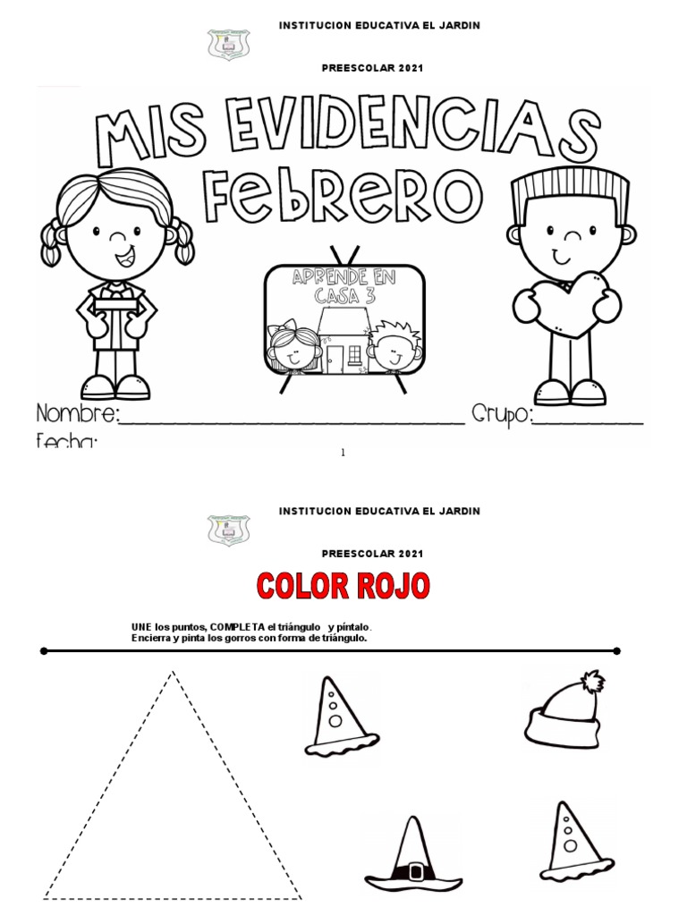 Colores Preescolar | PDF | Educación de la primera infancia