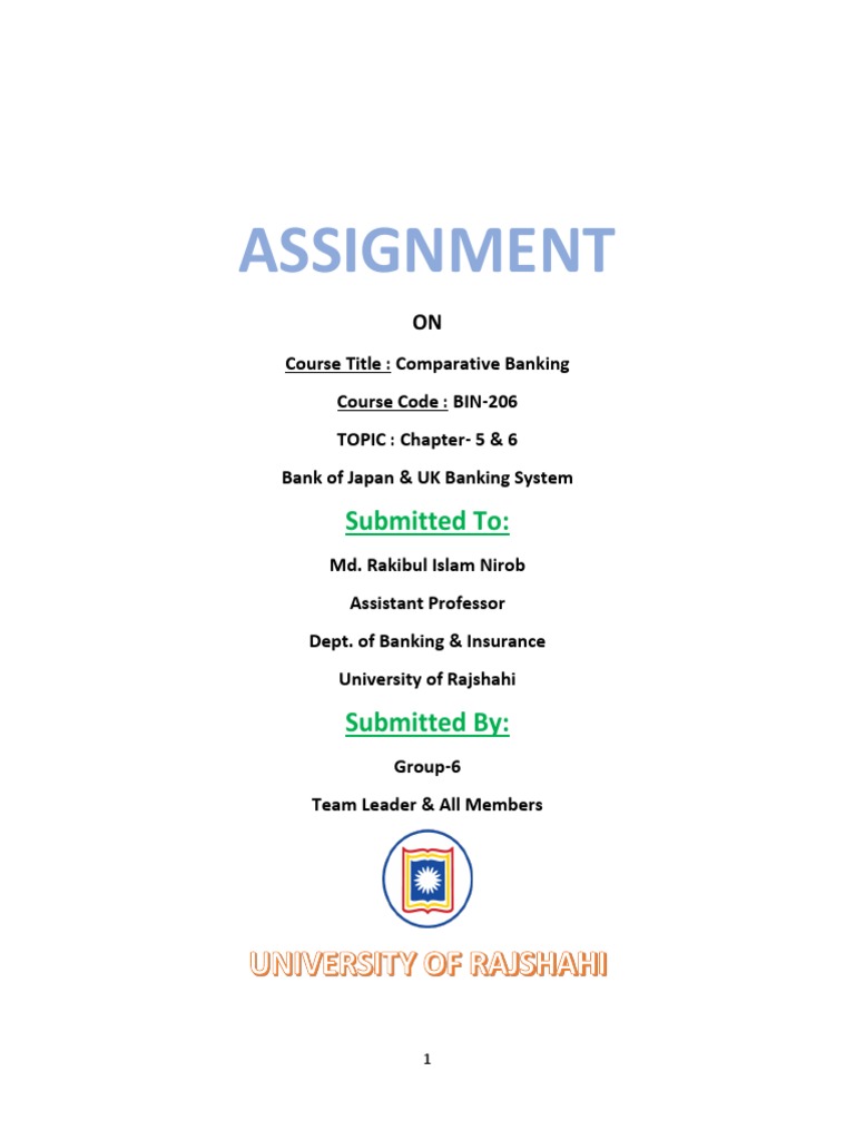Comparative Banking Group Assignment(Descriptive) | PDF | Banks | Inflation