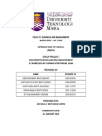 Uitm Cover Page Template | PDF