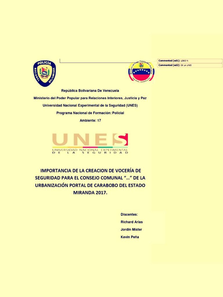 Modelo Portada La Unes | PDF