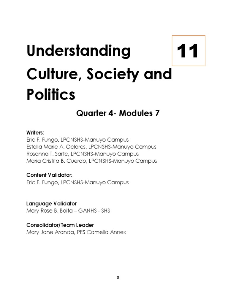 Adm Week 7 - Q4 - Ucsp | PDF | Governance | Social Media